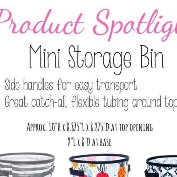 thirty-one | Bags | Nwtthirtyone Mini Storage Woodblock Whimsy | Poshmark